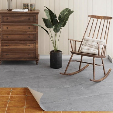 Oxdigi PVC Peel and Stick Contact Paper Vinyl Flooring Roll Self ...