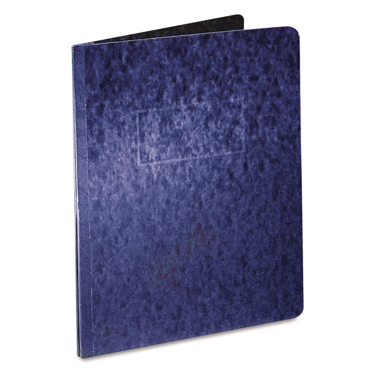 Oxford Pressboard Report Cover 2 Prong Fastener Letter 3" Capacity Dark ...