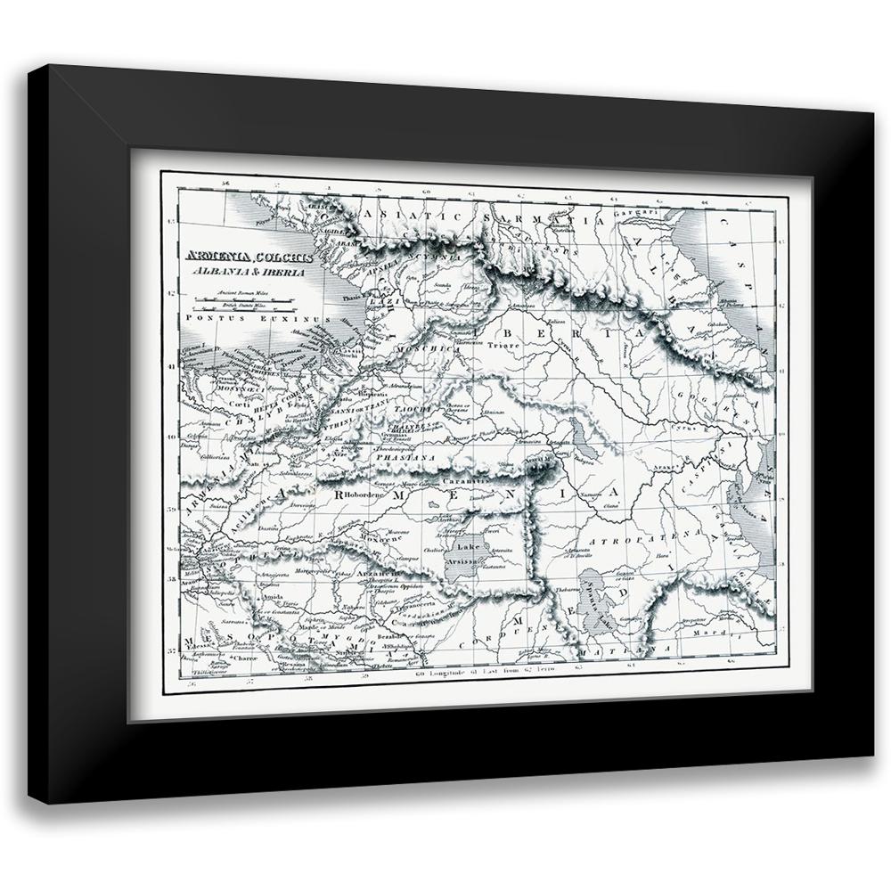 Oxford 24x19 Black Modern Framed Museum Art Print Titled - Asia Armenia ...
