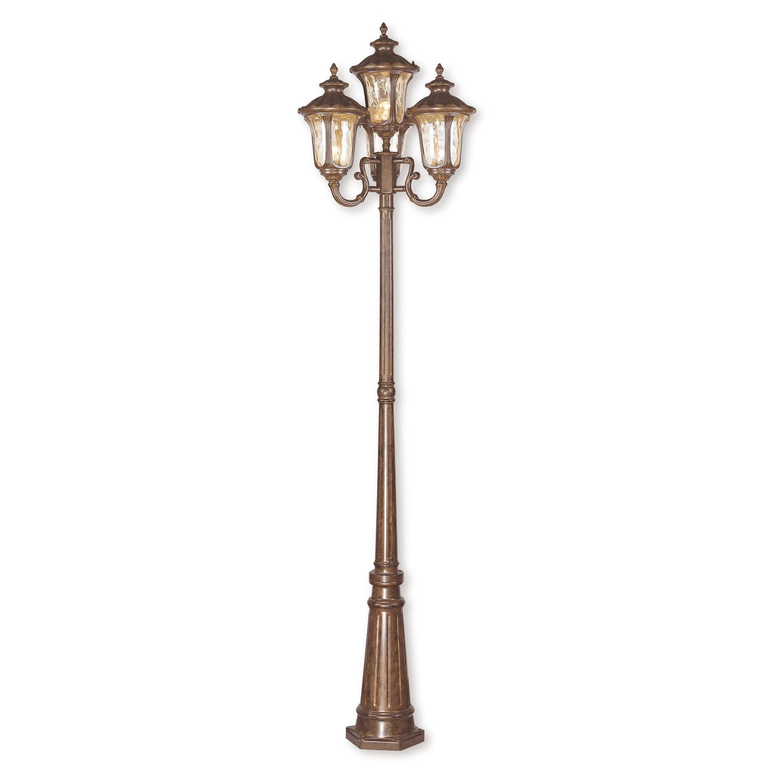 Oxford 4 Light Outdoor 4 Head Post - Walmart.com