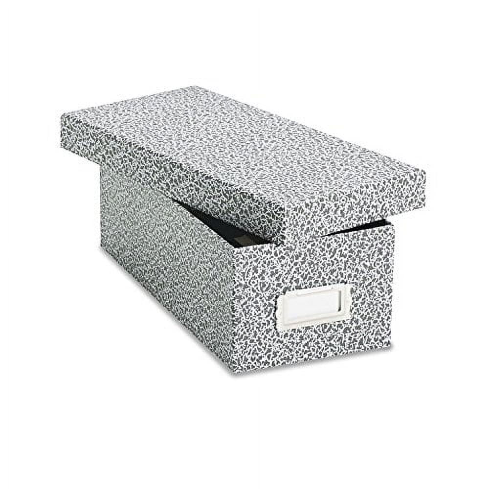Oxford 40588 Reinforced Board Card File, Lift-Off Cover, Holds 1,200 3 ...