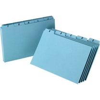 Oxford 73155 5 x 8 Durable Poly A-Z Card Guides, 25-Piece Set - Walmart.com