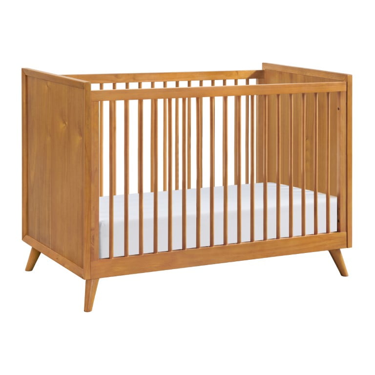 Oxford Baby Dawson 3-in-1 Convertible Crib, Honey Brown - Walmart.com