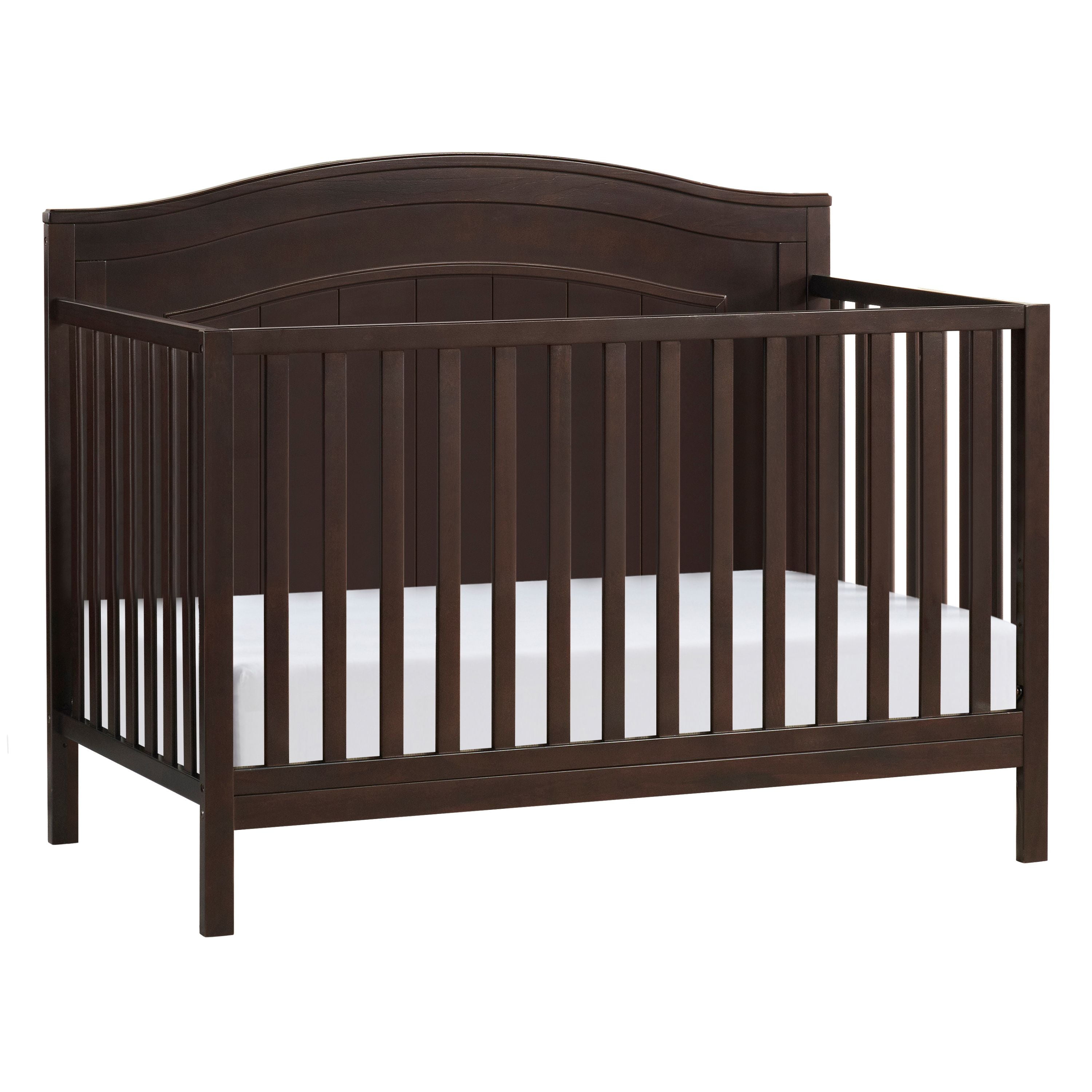 Oxford Baby North Bay 4-in-1 Convertible Crib, Espresso Brown ...