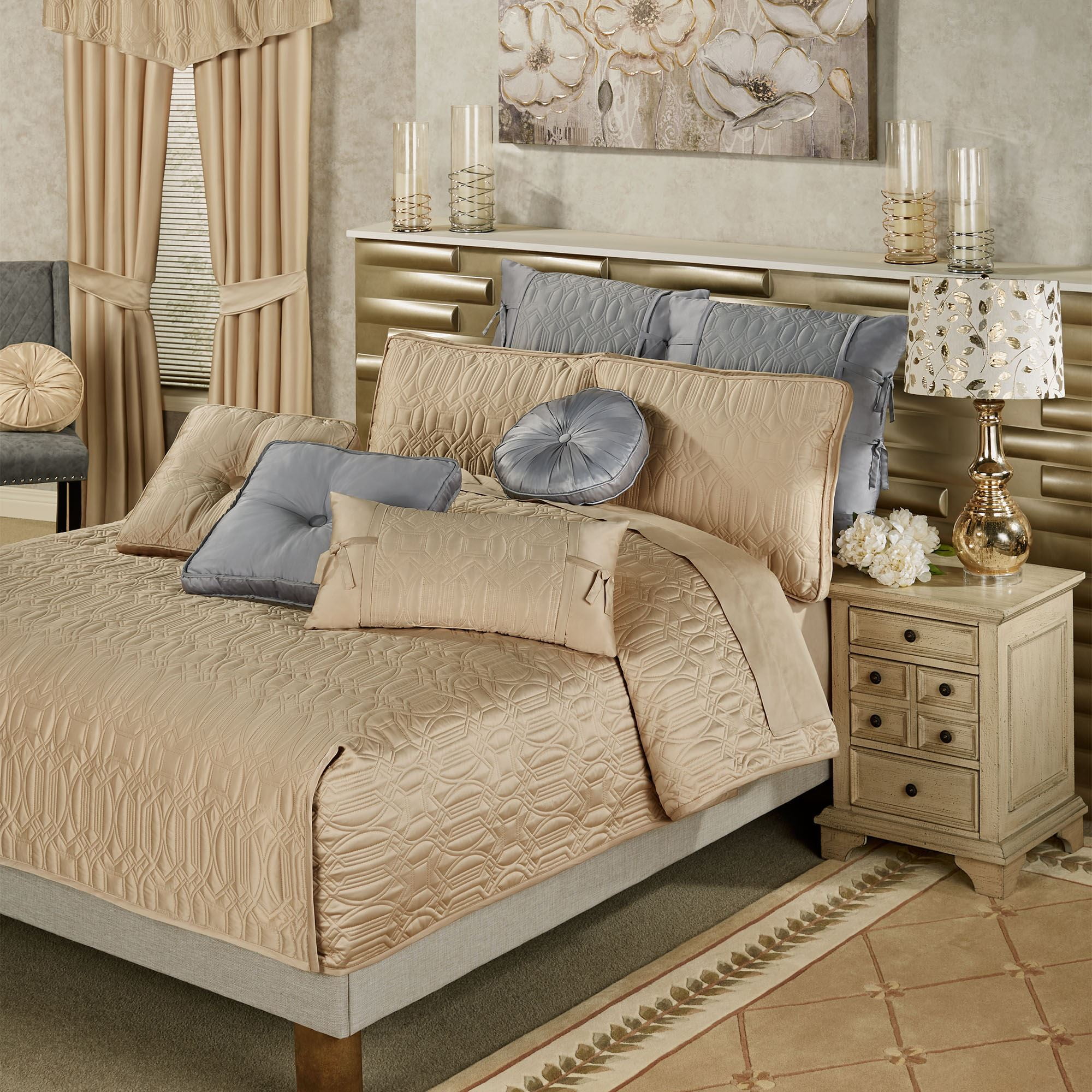 Oxford Classics Quilted Bedding and Accessories Available in 5 Colors ...