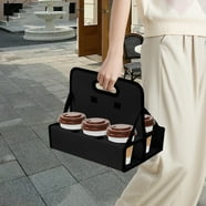 Beautyflier Reusable Insulated Coffee Cup Carrier, Portable Drink ...