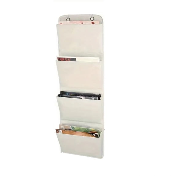 Oxford Cloth Hanging Wall File Organizer, Waterproof Office Folder ...