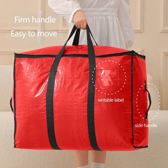 Oxford Cloth Storage Bag - 95L Large Capacity Waterproof Moving ...