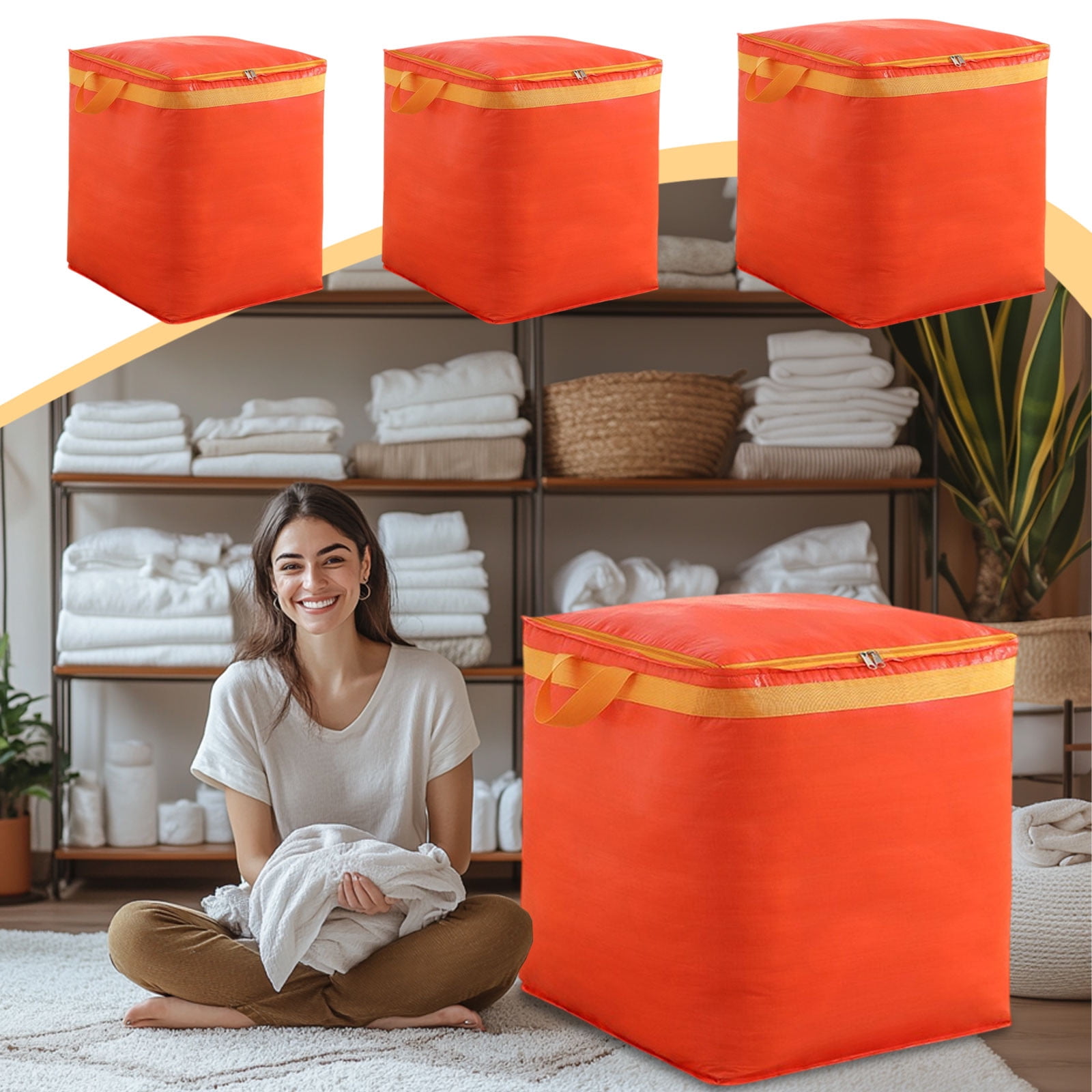 Oxford Cloth Storage Bag, Large Capacity Moving Bag, Snakeskin Pattern ...