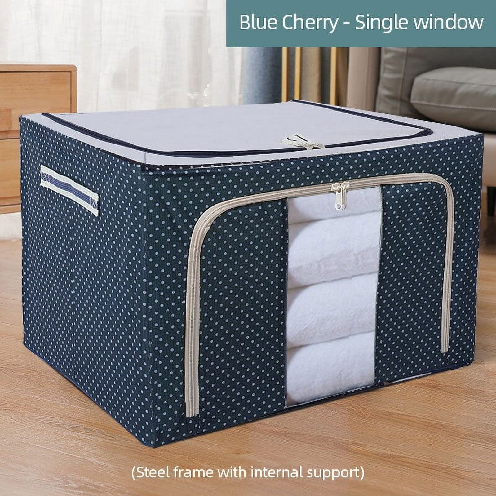 Oxford Cloth Storage Box Clothes Closet Organizer Bed Quilt Sheet ...