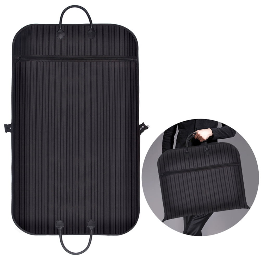 Oxford Cloth Suit Dust Cover Striped Suit Coat Bag Clothing Storage Bag ...