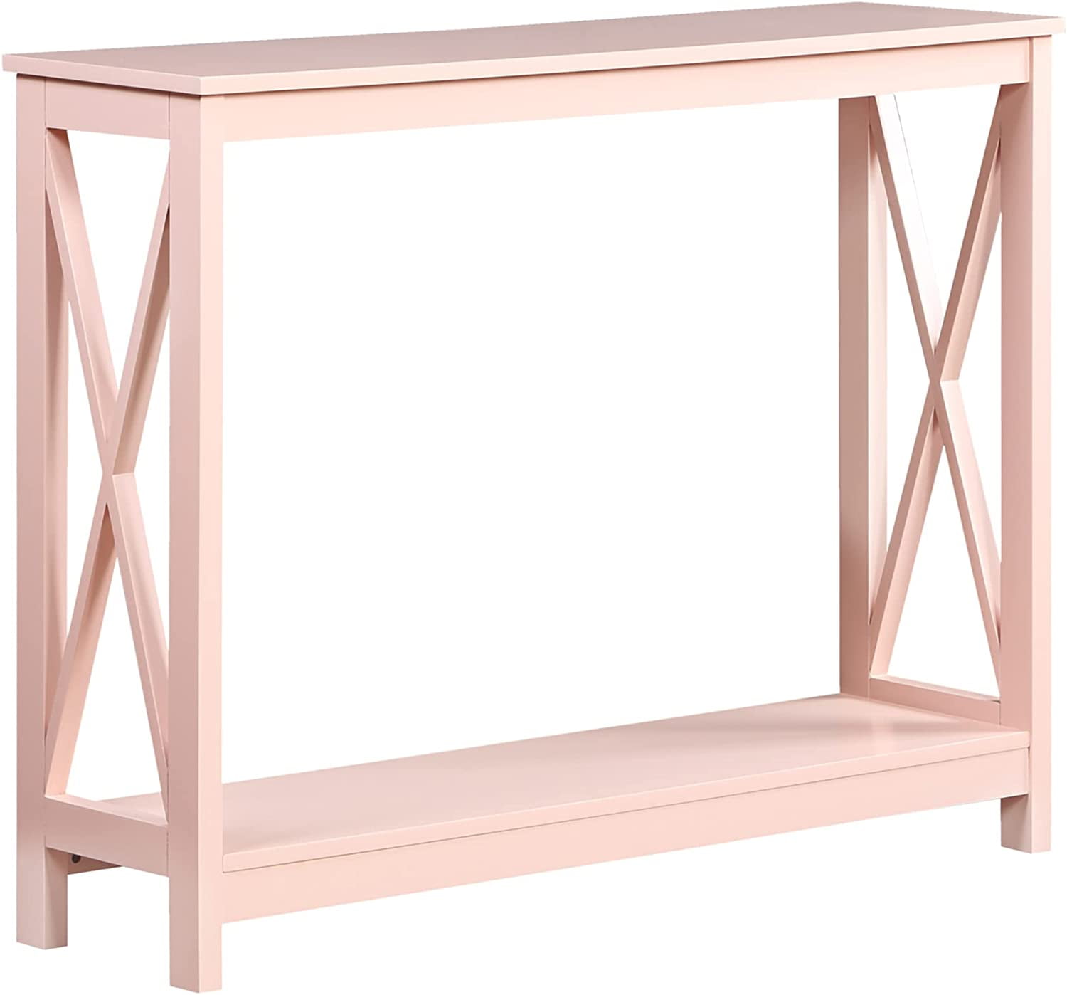 Oxford Console Table 39.5" - Sofa Table with Storage Shelf ...