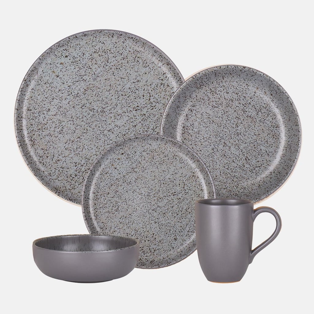 Oxford Contempo, Granite Stoneware 20 Piece Dinnerware Set, Service for ...