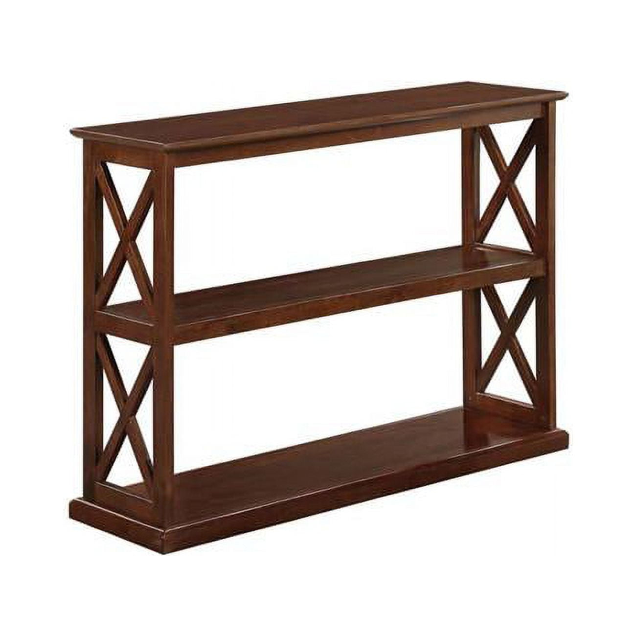 Oxford Deluxe 3 Tier Console Table, Espresso - Walmart.com