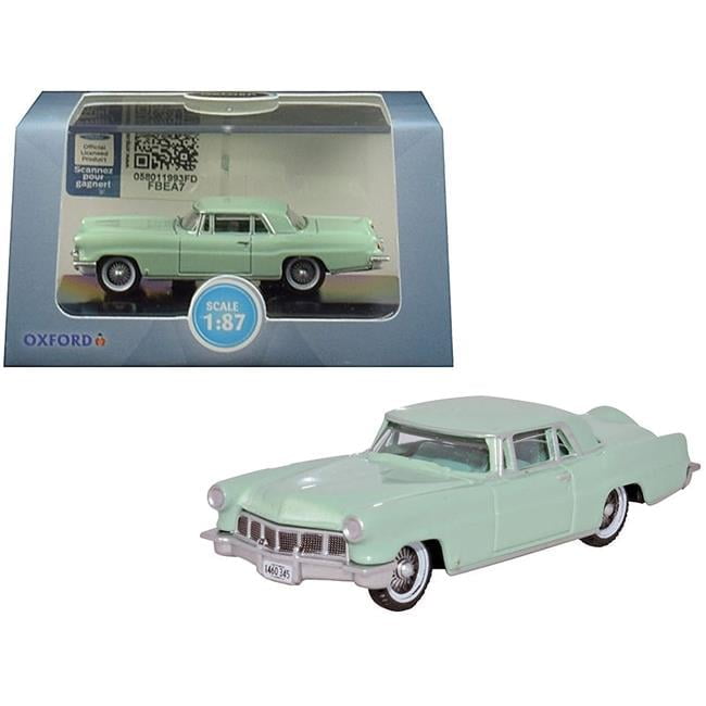 1956 Lincoln Continental Mark II Summit Green 1/87 (HO) Scale Diecast ...