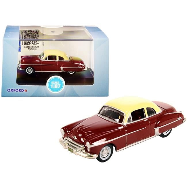 Oxford Diecast 2.375 in. Chariot Red with Canto Cream Top 1 by 87 HO ...