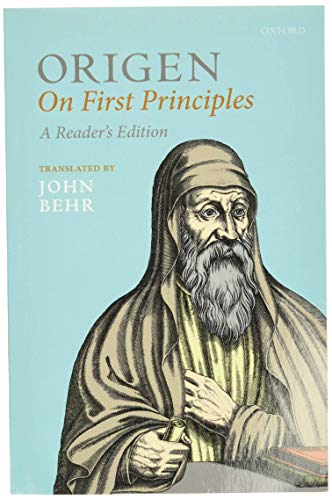 Pre-Owned Origen: On First Principles, Reader's Edition (Oxford Early ...