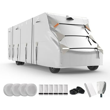 Oxford Fabric 5th Wheel RV Cover Fits 33'-37' Waterproof Rip-Resistant ...