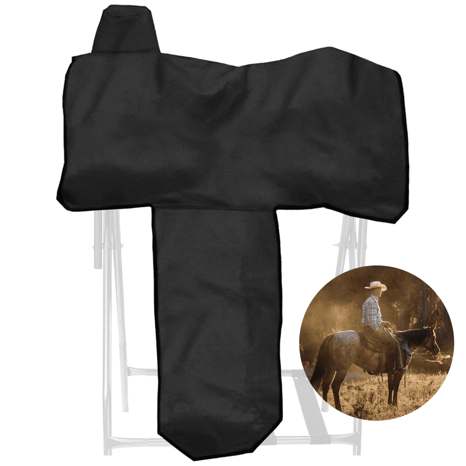 Oxford Fabric Saddle Protector, Waterproof Case for Most Full Western ...