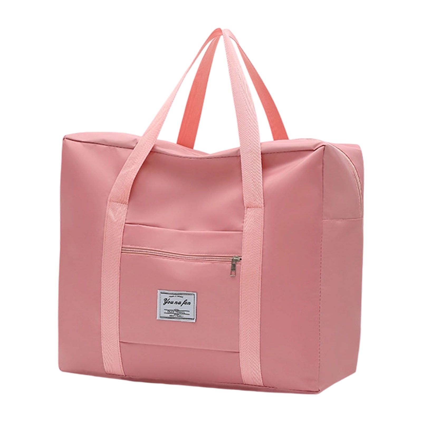 Oxford Fabric Weekender Bag Water-Resistant Compartments For Business ...