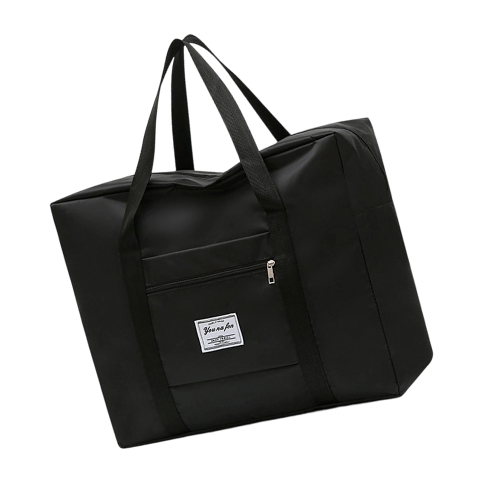 Oxford Fabric Weekender Bag Water-Resistant Compartments For Business ...