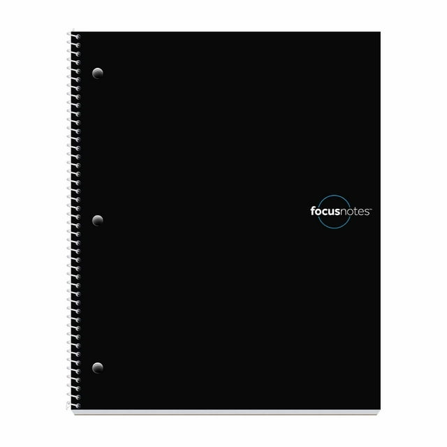 "Oxford® FocusNotes® Spiral 1-Subject Notebook, 9"" x 11"", 100 Sheets ...