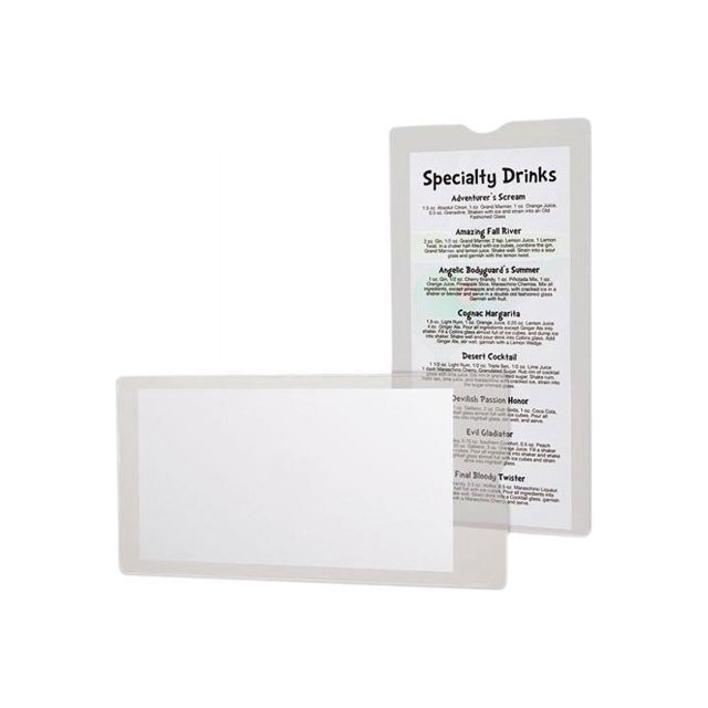 Oxford Heavy-Duty Clear Plastic Envelopes, Tear-Proof Vinyl Utility ...