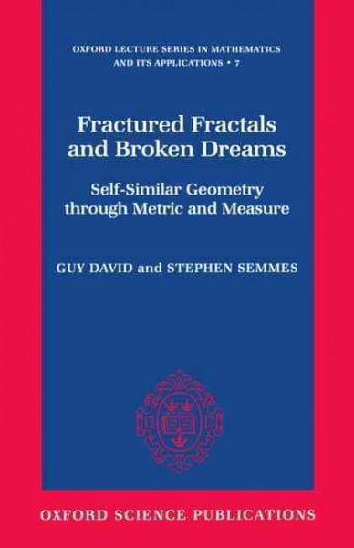 Pre-Owned Oxford Lecture Mathematics and Its Appli Fractured Fractals ...