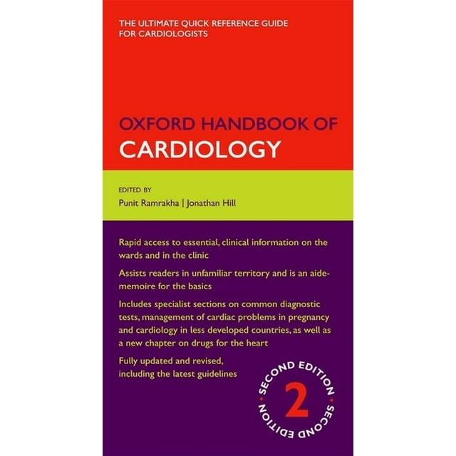 Oxford Medical Handbooks Oxford Handbook of Cardiology, (Paperback) - Walmart.com
