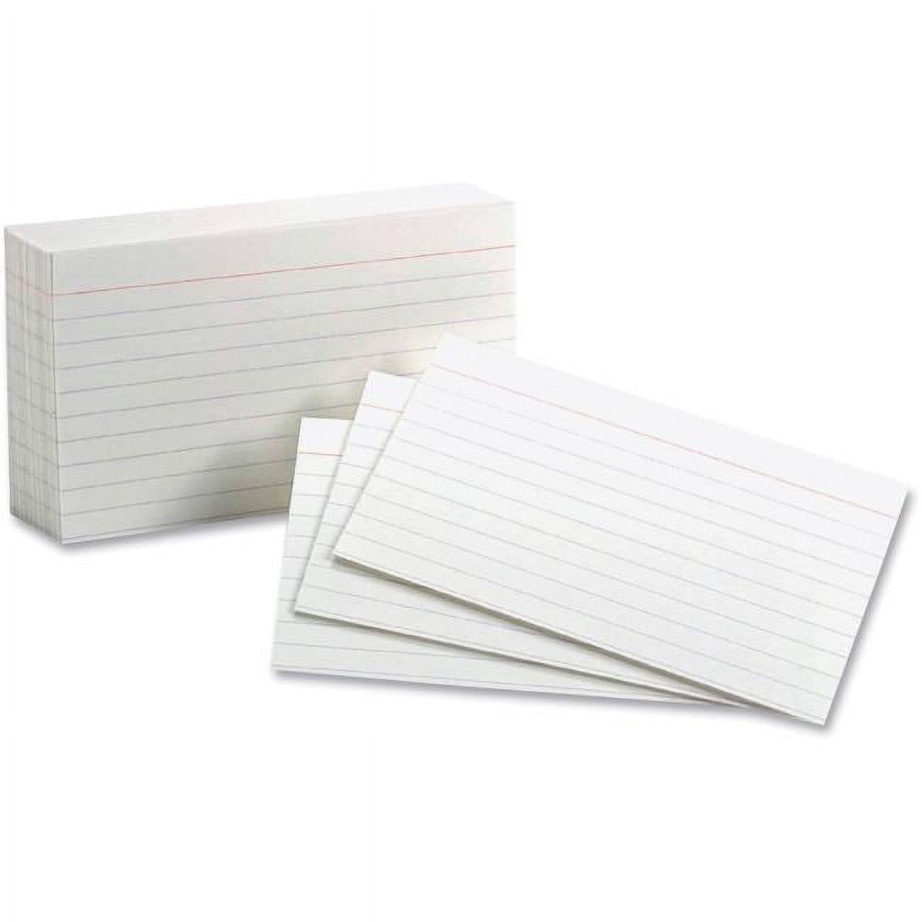Oxford OXF31 3 x 5 in. Printable Index Card - White - Walmart.com