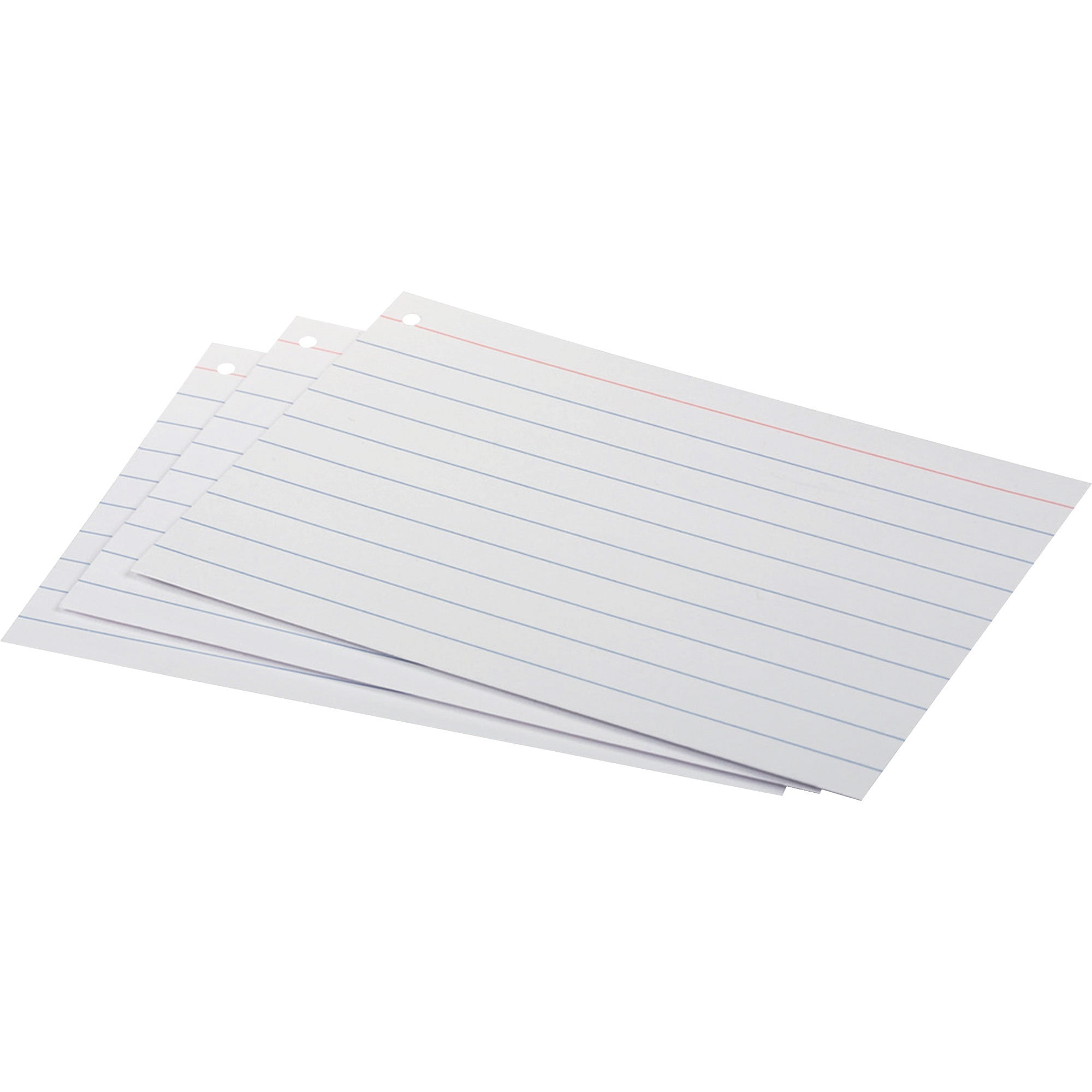 Oxford, OXF63525, Front/Back Ruled Index Cards, 100 / Pack - Walmart.com