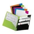 Oxford Poly Divide It Up 4 Pocket Folder, Assorted Twisted Colors ...