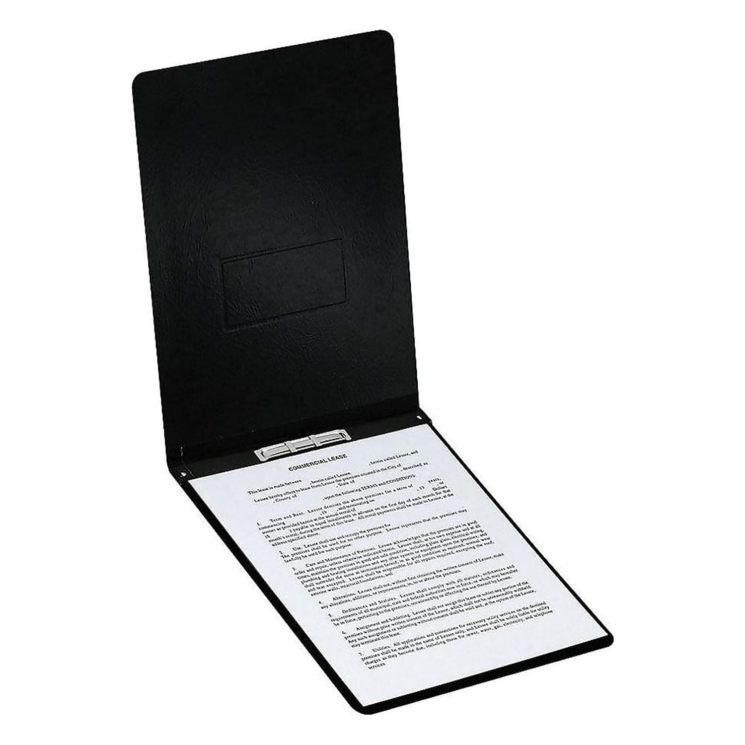 Oxford PressGuard 2-Prong Report Covers Letter Black 6021 - Walmart.com