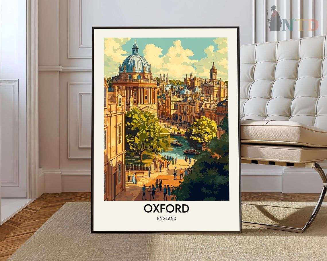 Oxford Print, Oxford Wall Art, Oxford Poster, Oxford Photo, Oxford ...