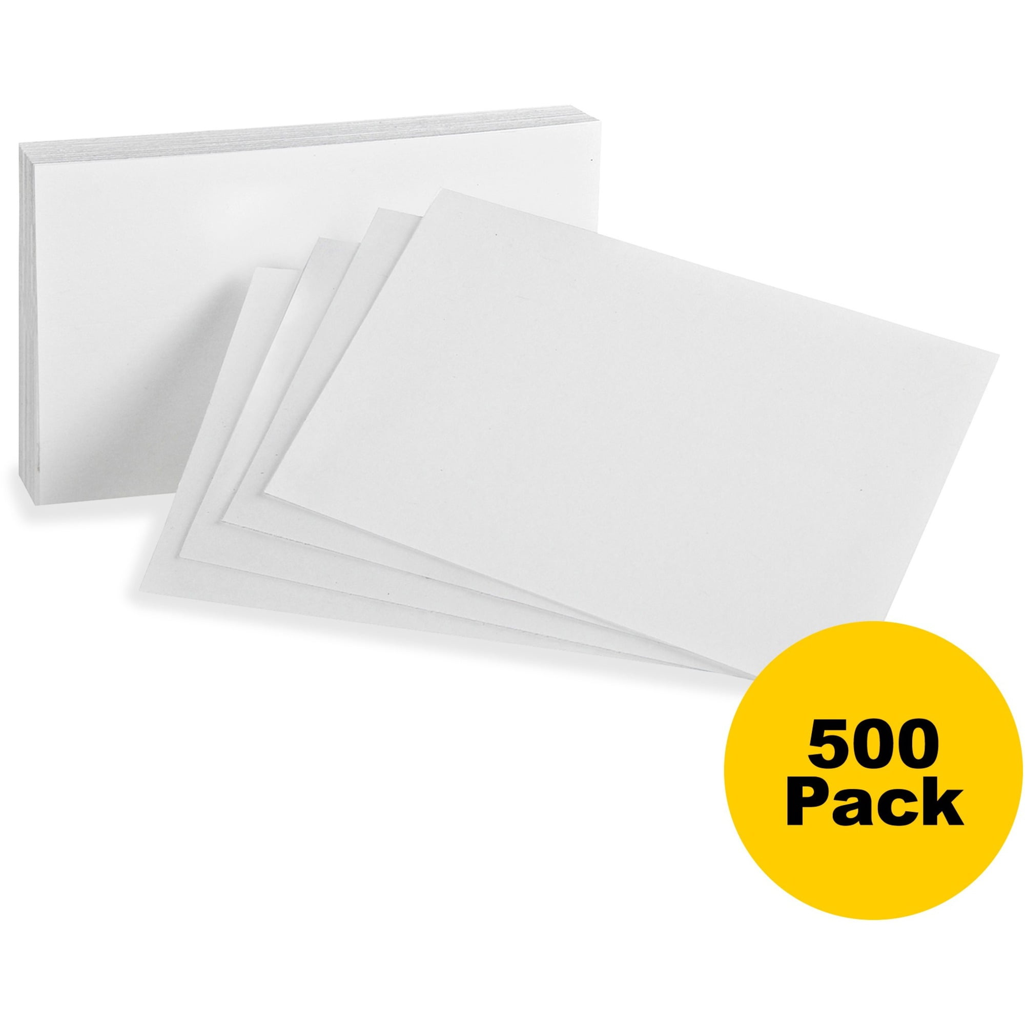 Oxford Printable Index Card - White - 10% Recycled Content - 3" X 5 ...