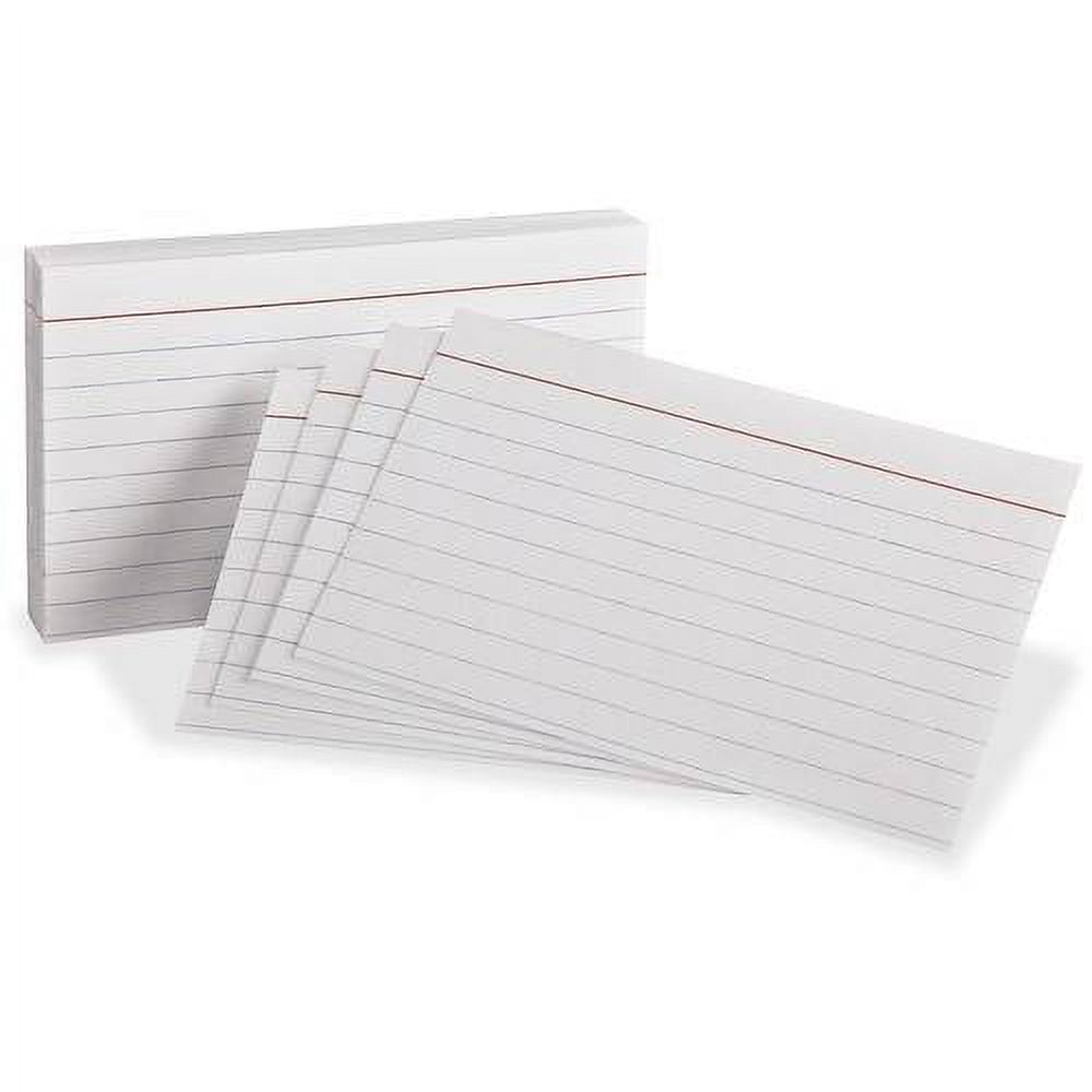 Staples Business Essentials 4" x 6" Lined, Spiral Bound Index Cards, 3 ...