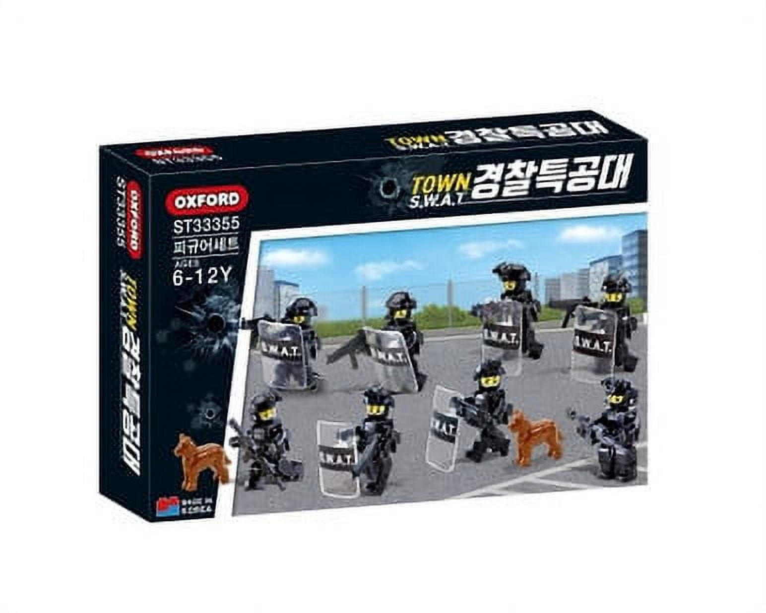 Oxford ST33355 SWAT Team - Set of 8 figures - Town Series Building ...