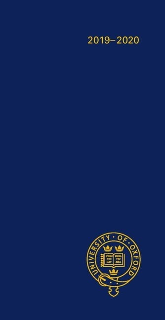 Oxford University Pocket Diary 2019-2020 - Walmart.com
