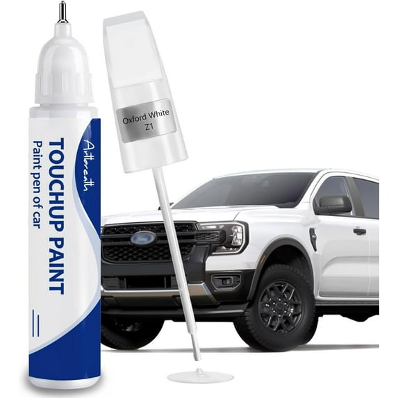 Oxford White(YZ/Z1/M6887) Touch Up Paint for Ford -Exact Match–Chips ...