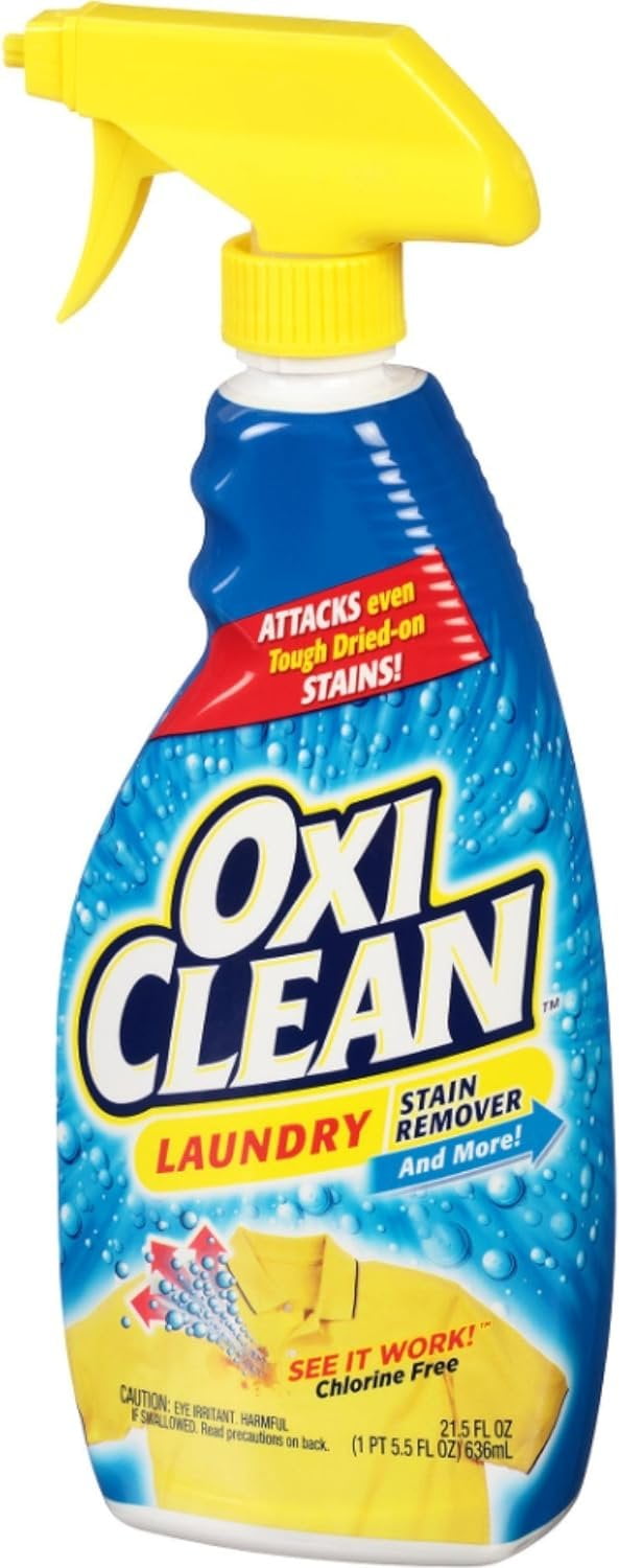 Oxi Clean Laundry Stain Remover Spray 21.5 oz Pack of 5 - Walmart.com