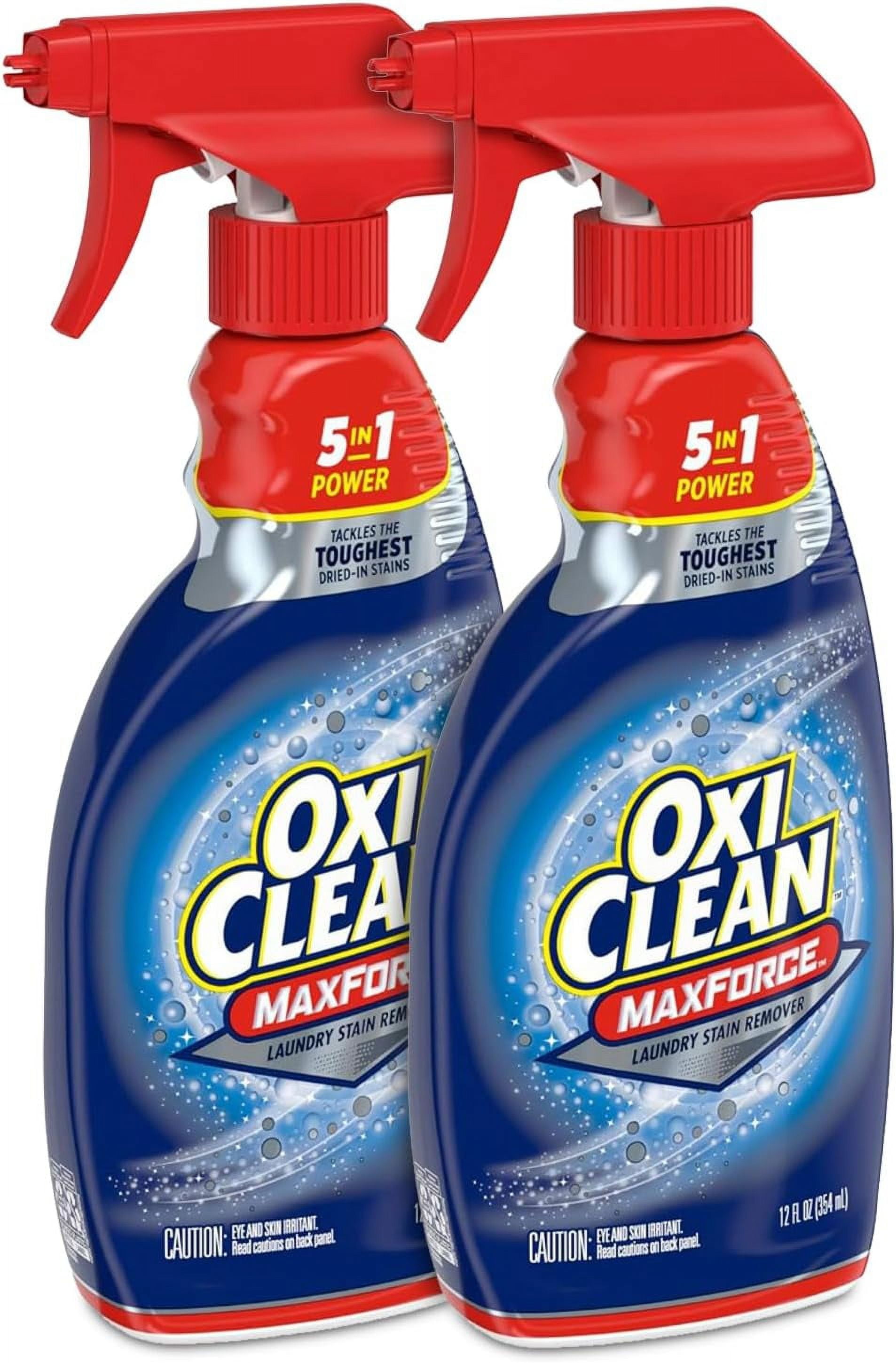 Oxi, Clean Spray Stain Remover 2-Pack – Oxi Clean Max Force Spray Stain ...