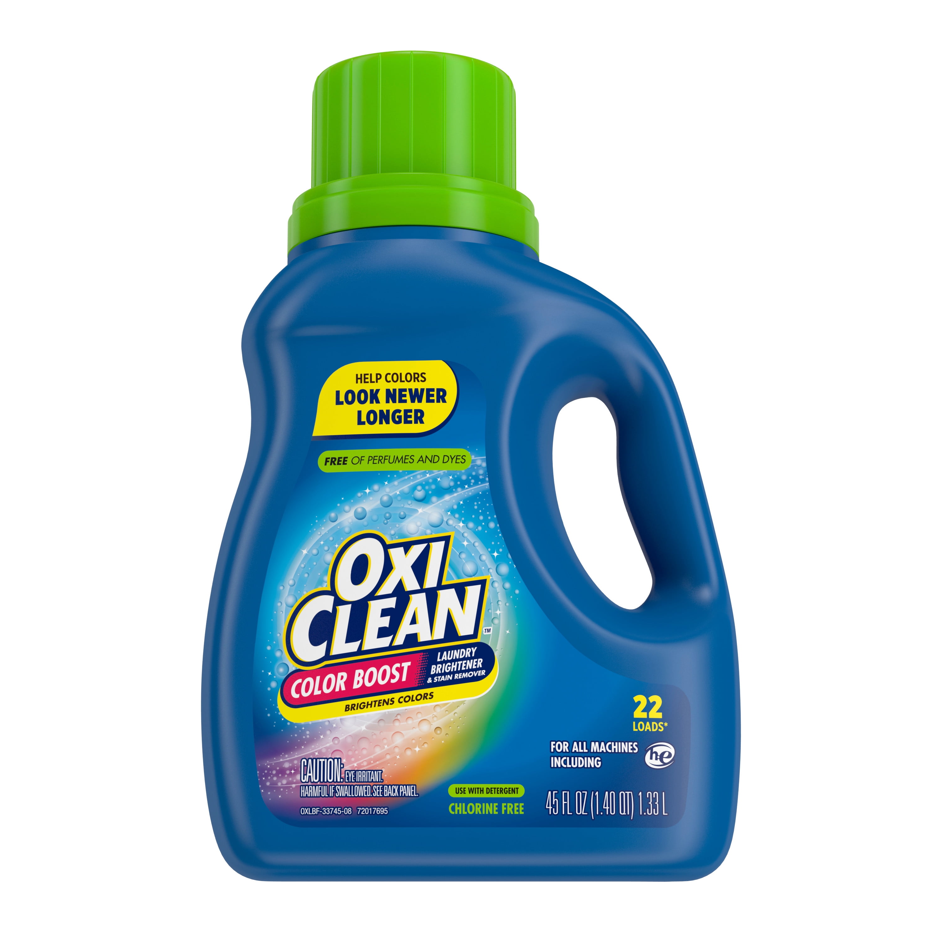 OxiClean Color Boost Liquid Laundry Whitener and Stain Remover, 45oz ...