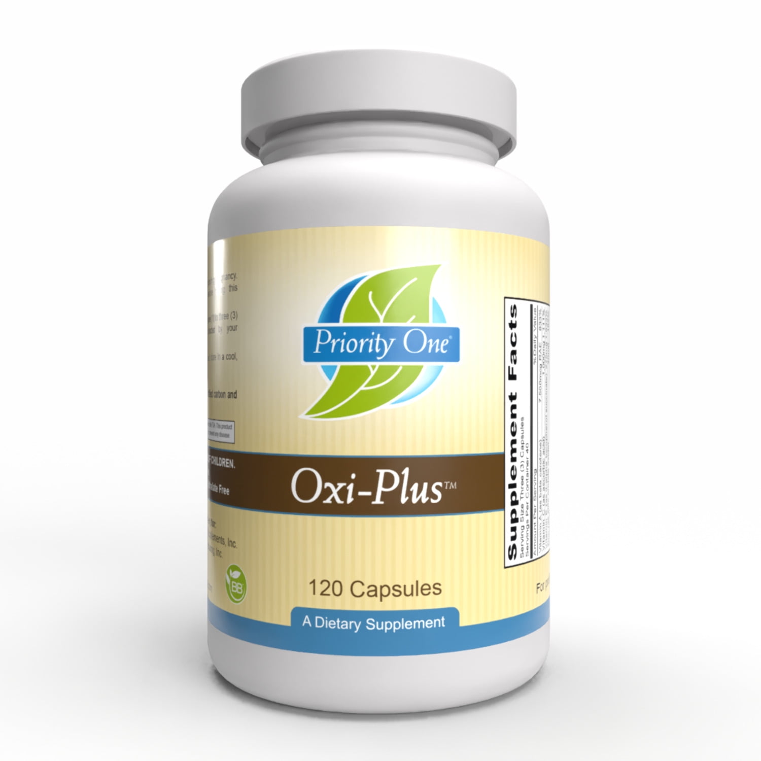 Oxi Plus (120 Capsules) Priority One's Oxi Plus supplement provides a ...
