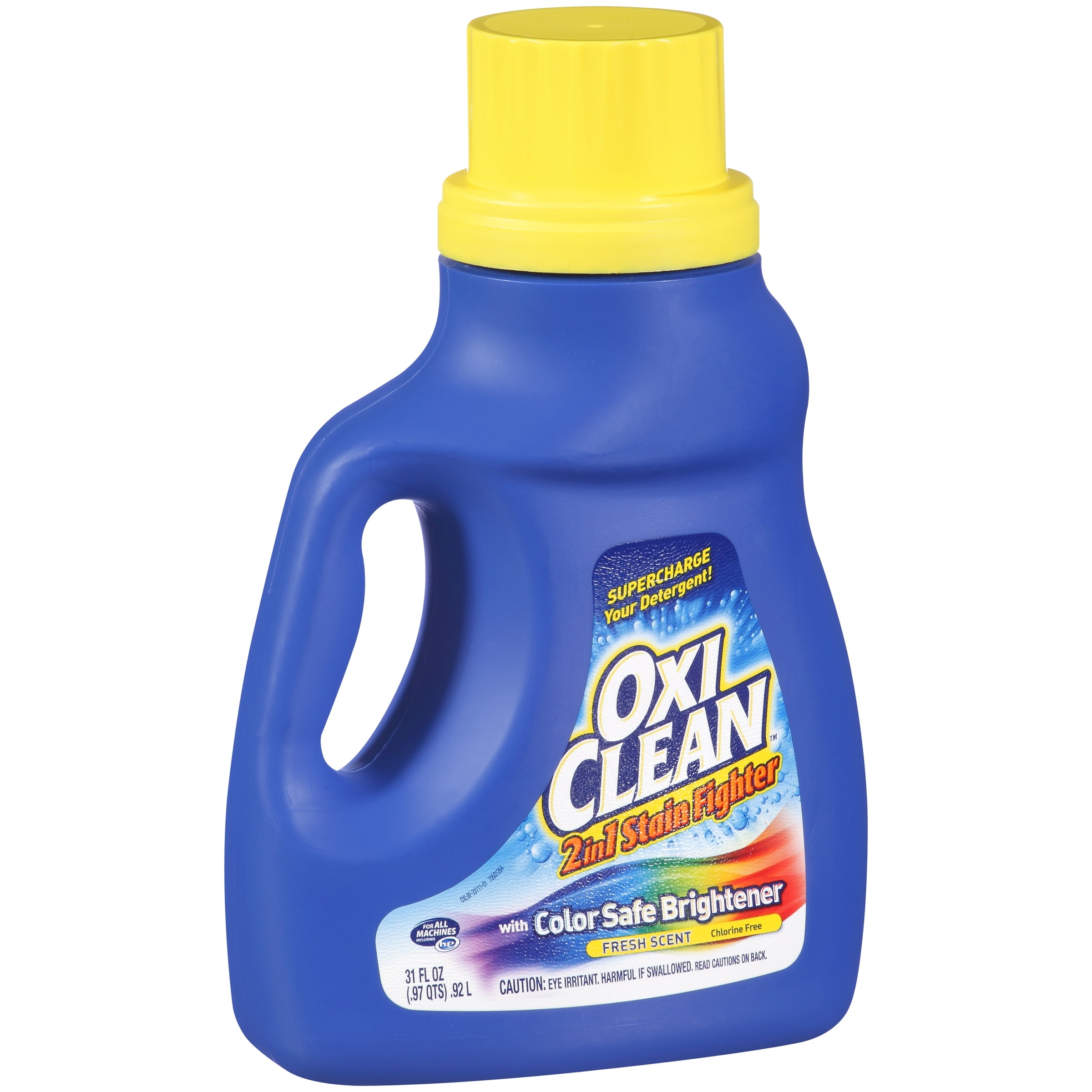 OxiClean 2 in 1 Stain Fighter Liquid Laundry Detergent, Fresh, 31 fl. oz - Walmart.com