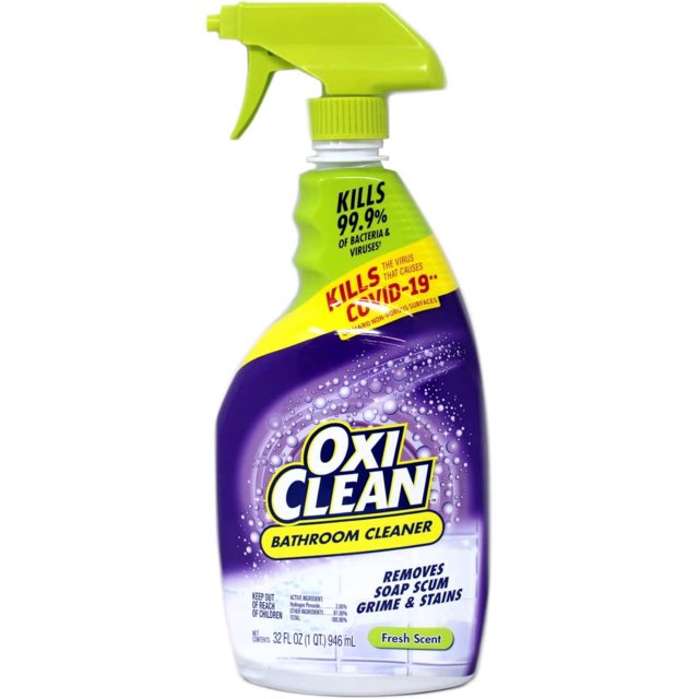 OxiClean Bathroom Cleaner Fresh, 32 Oz, 2 Pack - Walmart.com