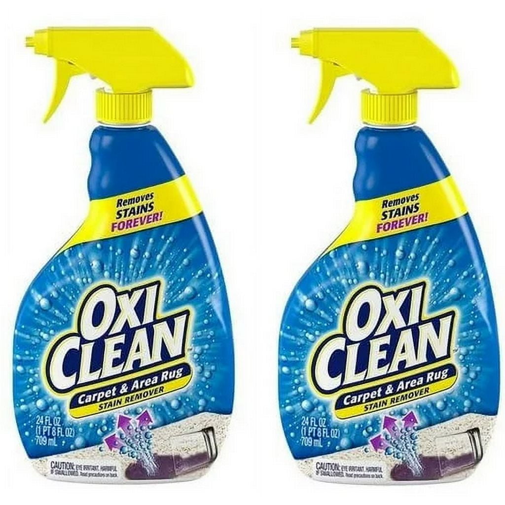 OxiClean Pet Power Carpet & Area Rug Stain Remover Spray, 24 Ounce 2 ...