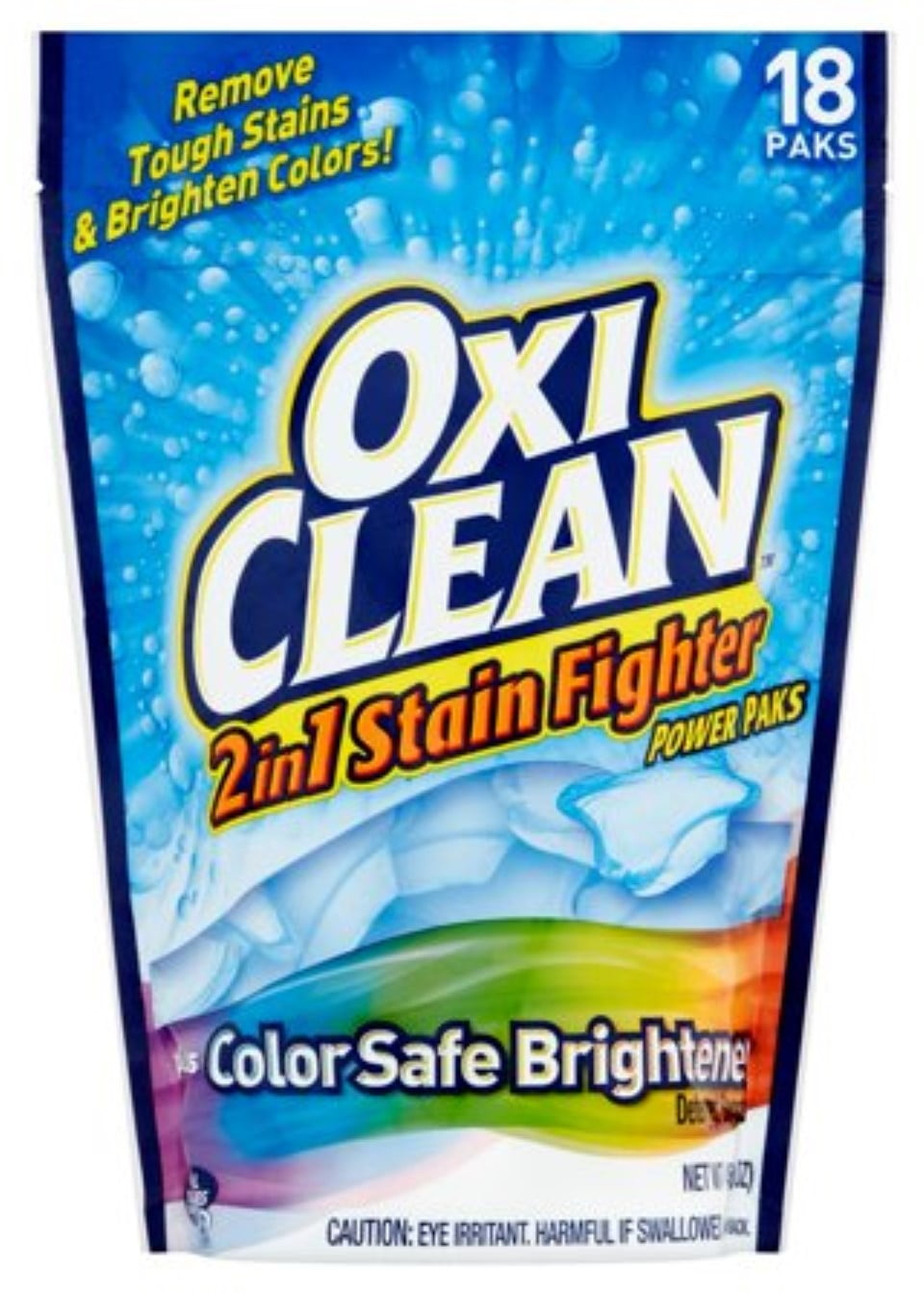 OxiClean Color Boost Brightener & Stain Remover Power Paks, 18 Count ...