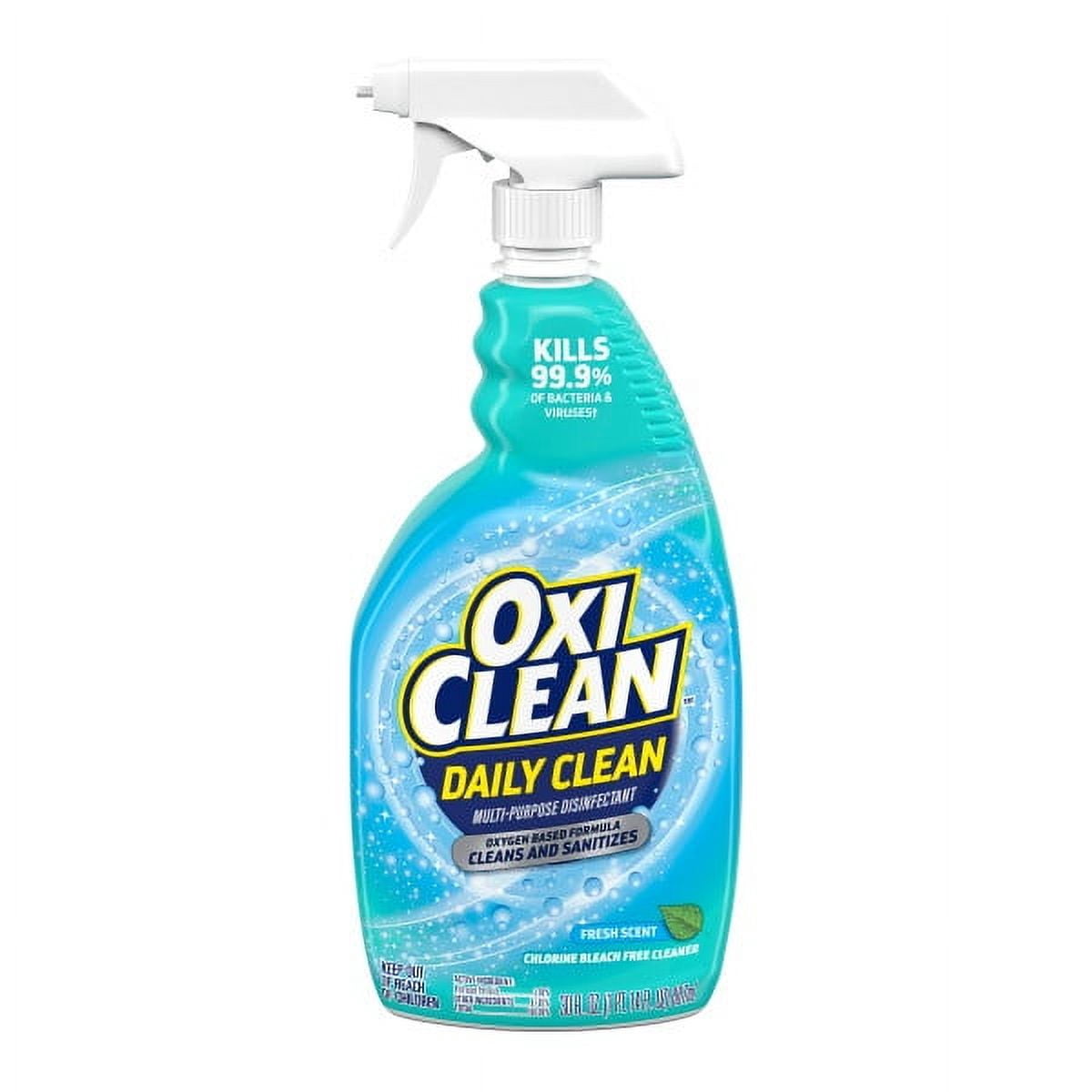 OxiClean Daily Cleaner Multi-Purpose Disinfectant Spray, Oxygen-Based ...