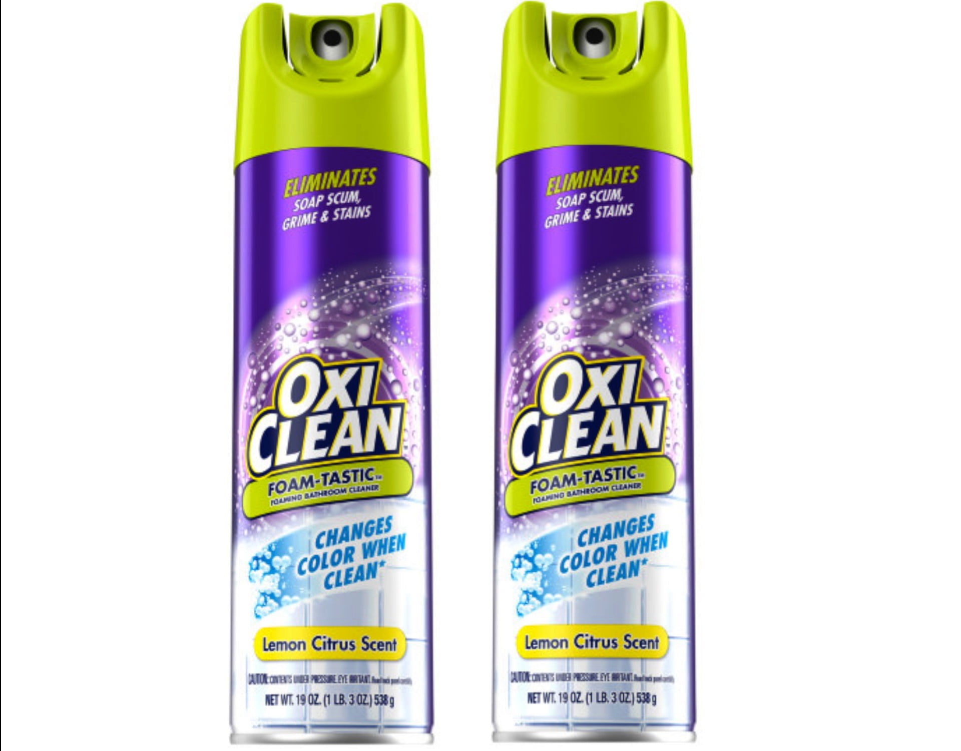 OxiClean Foam-Tastic™ Foaming Bathroom Cleaner, Citrus Scent, 19 oz ...