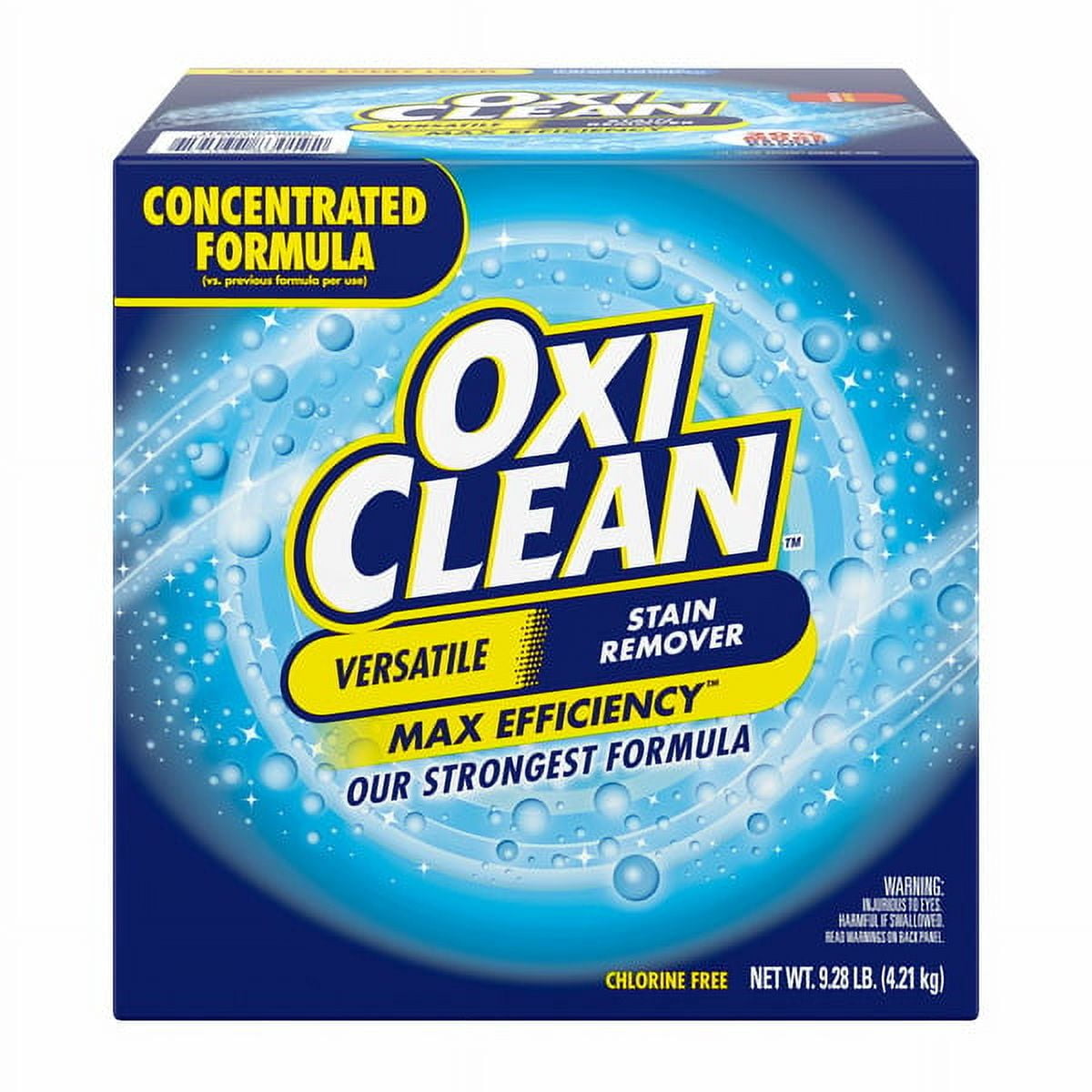 OxiClean HE Powder Versatile Stain Remover, Max Efficiency, 9.28 lbs ...